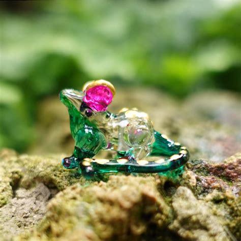 Blown Glass Mouse Etsy