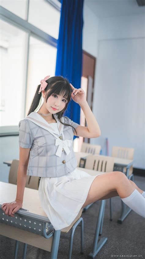 性感迷人双马尾美女白丝甜美诱惑写真图片大全 配图网
