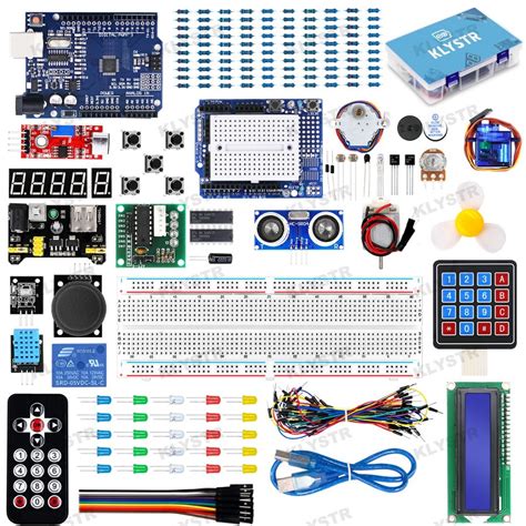Klystr Arduino Super Starter Kitlearning Kit For Arduino Uno R3 Projects Arduino With Tutorial