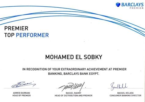 Mohamed Elsobky On Linkedin Barclays