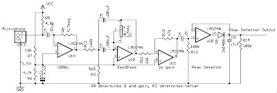 Audio Detector Circuit Electronic Circuits Schematics Diagram Free Electronics Projects