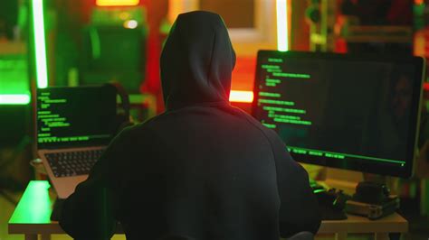 Hacker Writing Code Cracking Computer Man Stock Footage Sbv 348984944 Storyblocks