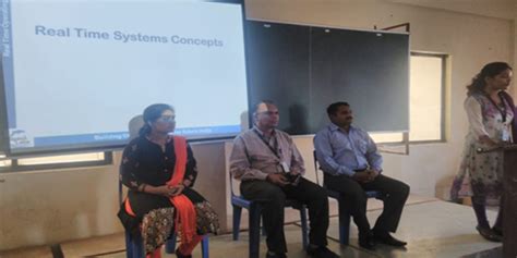 workshop on “embedded systems and rtos programming” zeal college of