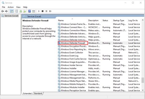 How To Fix The X D Error In Windows Defender Firewall MiniTool