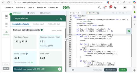 Codingjourney Problemsolving Gfgchallenge Codinglife