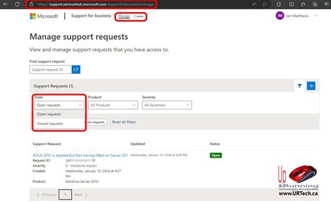 Solved Where To Find Updates To Microsoft Support Cases And How To Open New Tech Support Tickets