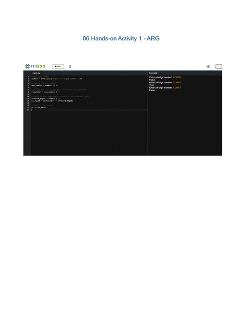 06 Hands On Activity 1 Arg Pdf