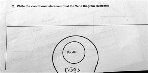 Solved I Need Help Write The Conditional Statement That The Venn Diagram Illustrates