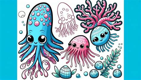 How To Draw Sea Squirt Easy Step By Step Guide To Sea Squirt Drawing Trying Drawing