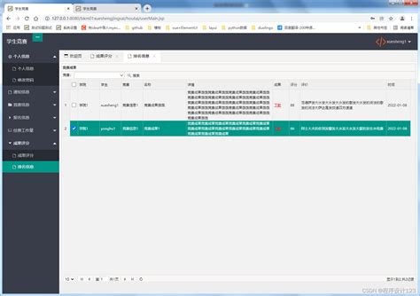 学生竞赛系统赛事系统学生 Csdn博客