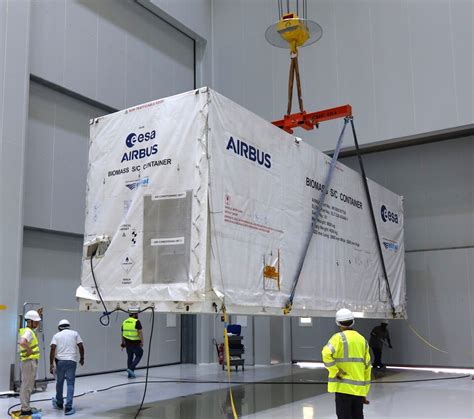 Esa Esas Pioneering Biomass Satellite Arrives At Launch Site