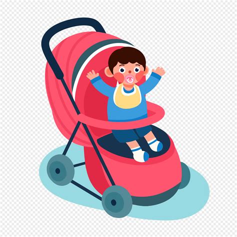 유모차 Png 일러스트 무료 다운로드 Lovepik