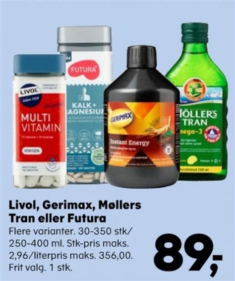 Livol Multi Vitaminer Kvickly Juli 2023 Alle Tilbudsavis