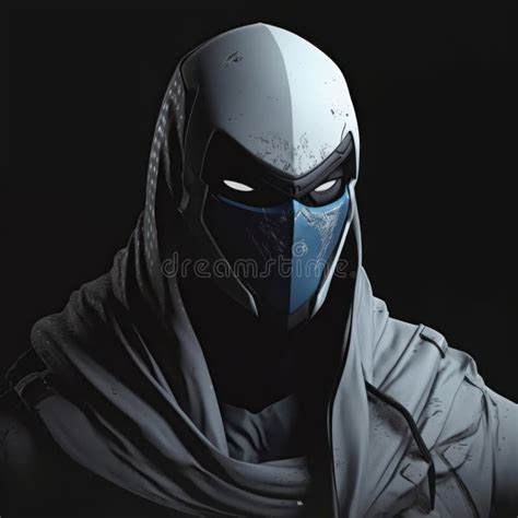Mysterious Phantom Character In High Detail Stock Illustration Illustration Of Haunting