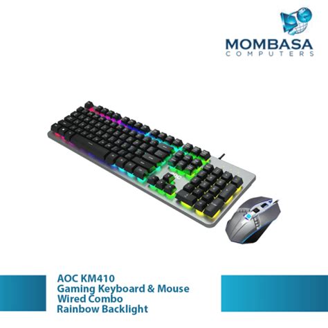 AOC KM Wired Gaming Keyboard Mouse Combo Mombasa Computers