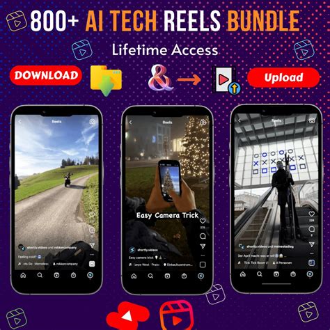 Ai Tech Reels Bundle Reels Bundle Reels And Videos Reels Bundle Reels Template
