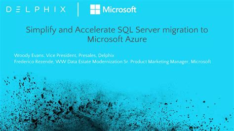 Simplify And Accelerate Sql Server Migration To Azure Ppt