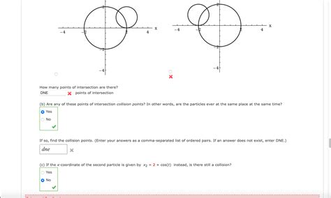 Solved 4 4 P X How Many Points Of Intersection Are There