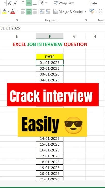 crack any job interview with this excel tips today exceltips advancedexcel jobinterview