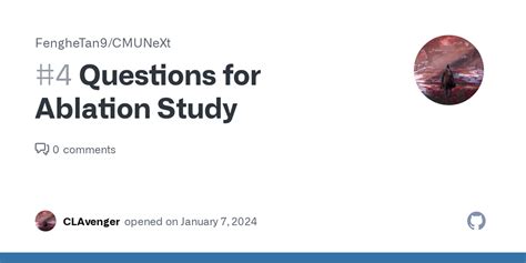 Questions For Ablation Study Issue Fenghetan Cmunext Github