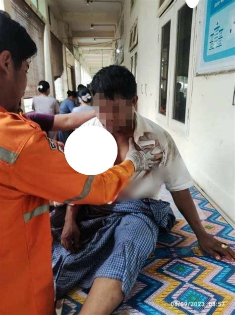 ရေးမြို့နယ်တွင် လဖက်ရည်ဆိုင်အတွင်းဝင်ရောက်ပစ်ခတ်ခံရမှုဖြစ်ပွား ၂