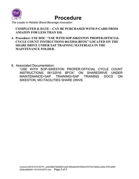Sap Lx16 Cycle Counting Method 06142016 Bfox Doc
