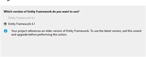 C How To Upgrade From Entity Framework 4 To Ef6 Stack Overflow