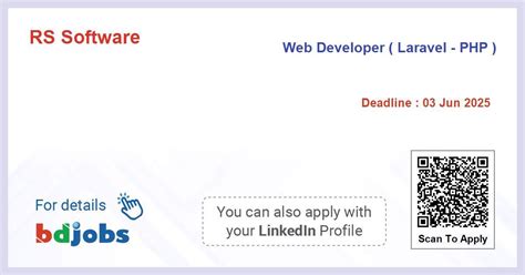 Web Developer Laravel Php Rs Software