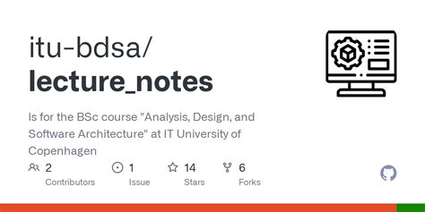 Issues · Itu Bdsalecturenotes · Github