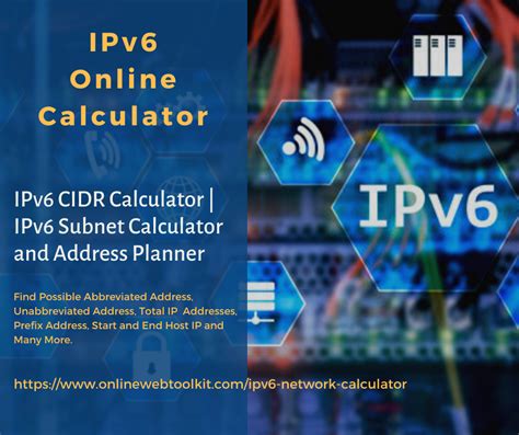 IPv6 CIDR Online Calculator IPv6 Subnet Calculator And Network Address Planner Ipv6 Online