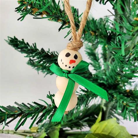 Snowman Ornament Easy And Simple Craft Mommy Evolution
