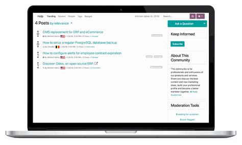 The Odoo Forum App To Discover The Power Of Collaboration
