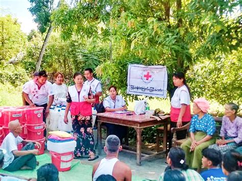 စလင်းမြို့နယ်တွင် မိုခါလူသားချင်းစာနာမှုအစီအစဉ်ဖြင့် မကွေးတိုင်းဒေသကြီး၊ မြန်မာနိုင်ငံကြက်ခ