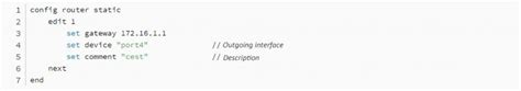 Basic Commands Of Fortinet Fortigate Firewalls Configuration Router