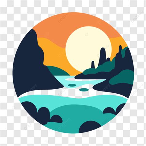 사막 강의 평평한 이미지 벡터 흰색 배경에 강의 단순한 다채로운 아이콘 그림자 없음 작은 프레임 중앙 Png 일러스트 및 벡터 에 대한 무료 다운로드 Pngtree