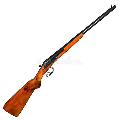 Double Barrel Shotgun Vector