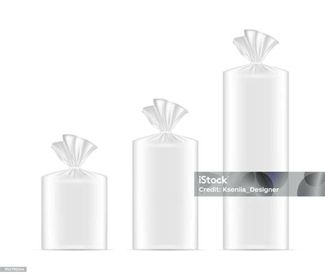 흰 빵에 대 한 빈 포장 커피 과자 쿠키 및 선물에 대 한 향 주머니 0명에 대한 스톡 벡터 아트 및 기타 이미지 0명 가득 찬 가방 Istock