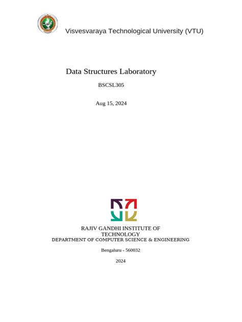 Data Structures Laboratory Pdf Queue Abstract Data Type Teaching Methods And Materials