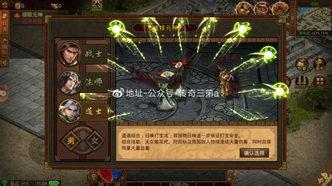 传奇世界手游：传世无双元神版震撼来袭，上线领元神和合击技能！ 哔哩哔哩