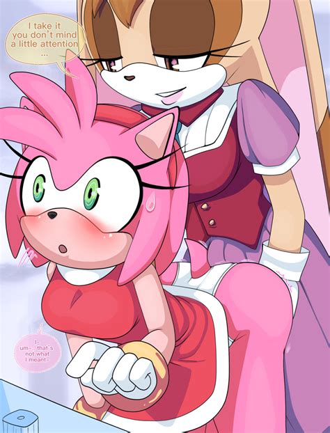 rule 34 1futa 1girl1futa 1girls absurd res amy rose anthro ass big eyes big penis blush