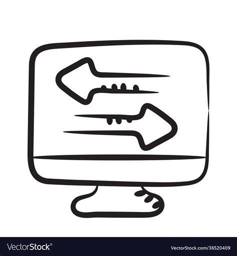 Data Transformation Royalty Free Vector Image Vectorstock