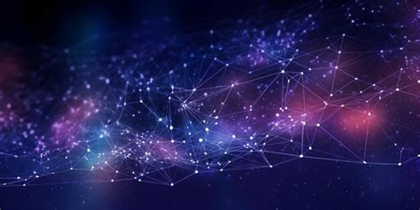 Premium Ai Image Abstract Technology Background With Connecting Dots And Lines Network