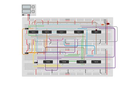 Circuit Design Mealy Fsm Tinkercad