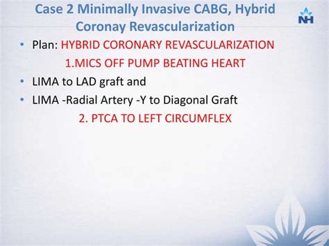 Minimally Invasive Cardiac Surgery Pptx Heart And Cardiovascular Diseases Diseases And