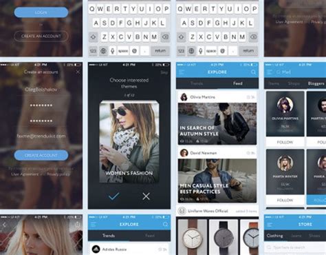 Free Mobile UI Kits For Photoshop And Sketch Creative Nerds