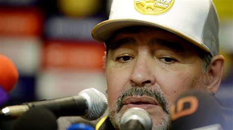 Maradona Criticó El Arbitraje Tras La Derrota Como Dt De Dorados De