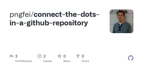 Github Pngfei Connect The Dots In A Github Repository