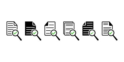 Premium Vector Set Of Analysis Audit Or Analytics Vector Icons