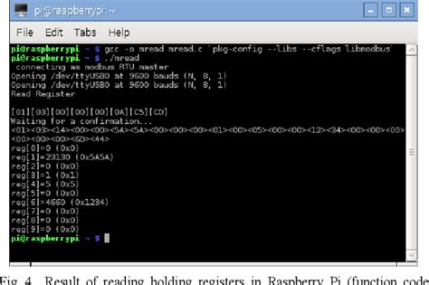 Figure From Design And Implementation Of Modbus Rtu Tcp To Profibus Gateway Using Raspberry Pi