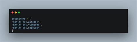 Documenting Python Code With Sphinx Towards Data Science